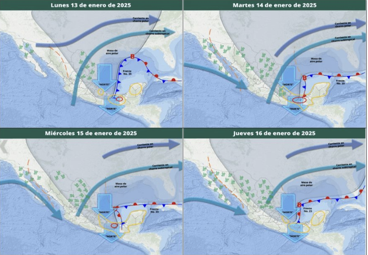 Clima gélido y rachas de viento ponen en alerta a SLP - ANTENA SAN LUIS